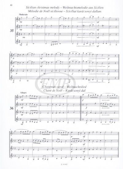 Clarinet Quartets For Beginners 1 » Spartiti per clarinetto
